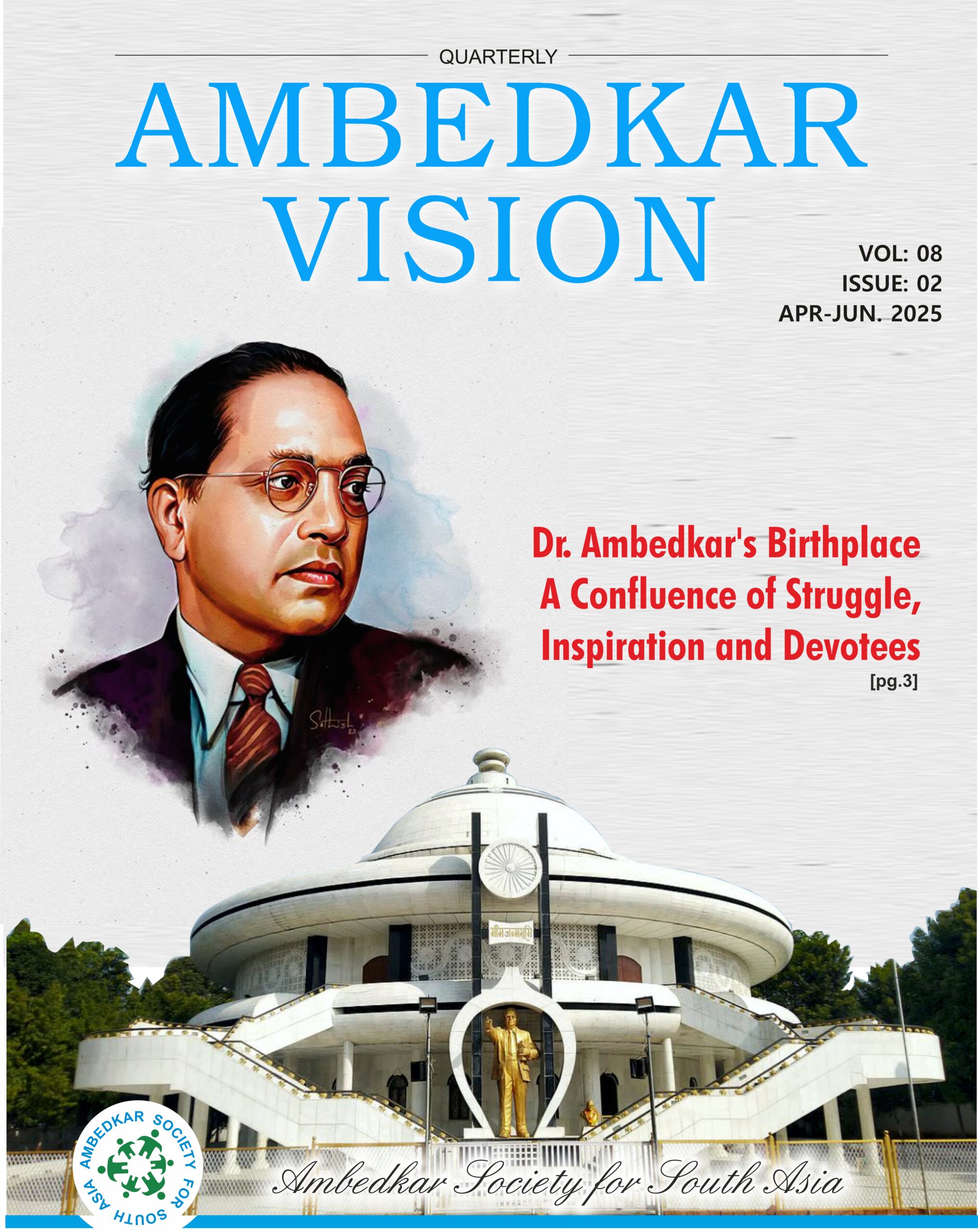 Quarterly Magazine Ambedkar Vision, Apr-Jun 2025 – Ambedkar Society for ...